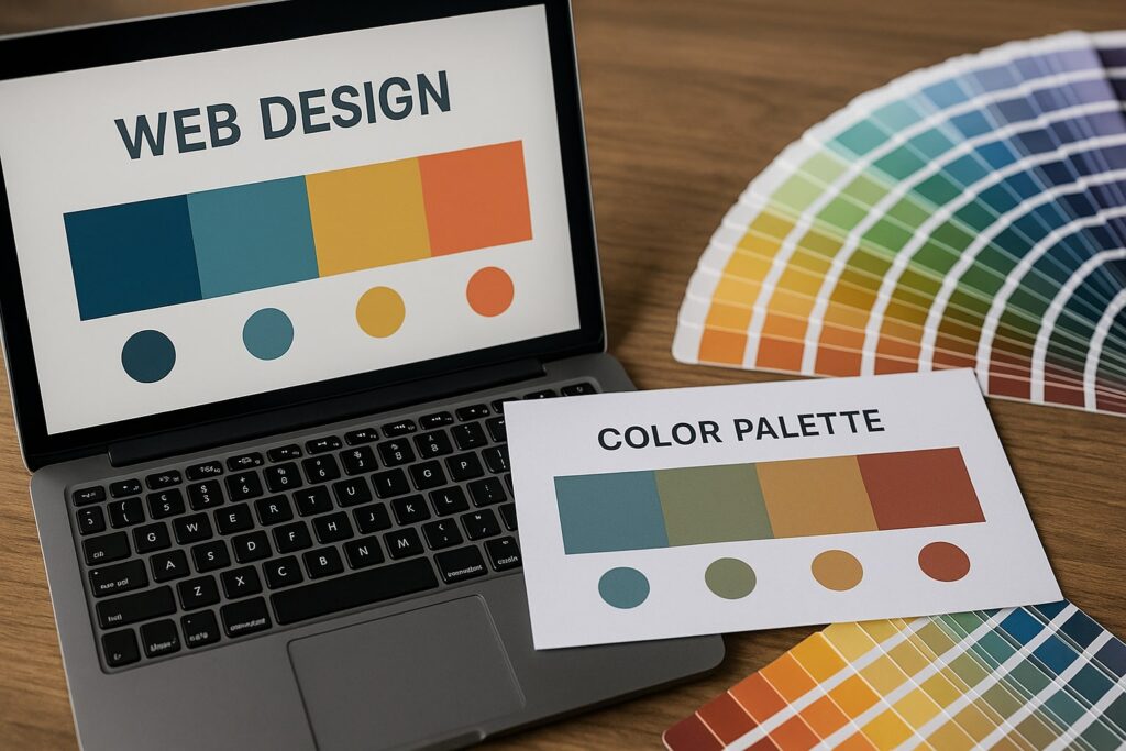 Mejores paletas de colores para páginas web profesionales